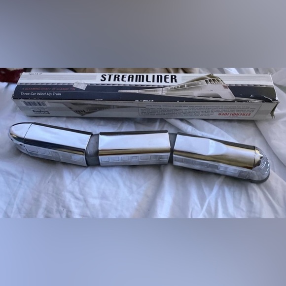 Toys | Schylling Lionel Streamliner 3car Windup Tin Train W Original ...